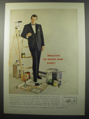 1955 After Six Avant Garde Tuxedo Ad - Brilliant as bright new paint | eBay