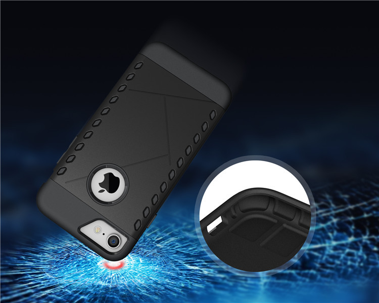 For iPhone 7 - SuperGuardZ® Heavy-Duty Slim Shockproof Cover Case Armor ...