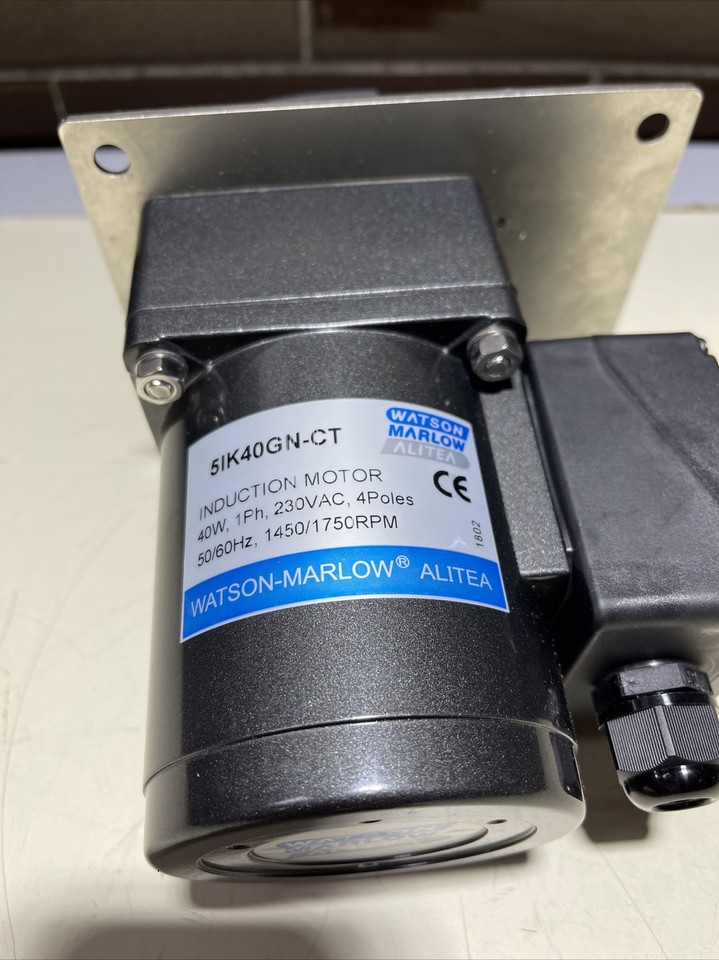 *New* Watson Marlow 51K40GN-CT Induction Motor 230V 1450/1750RPM | eBay