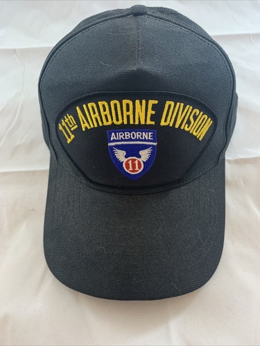 U.S. Army 11th Airborne Division Black Baseball Cap | eBay