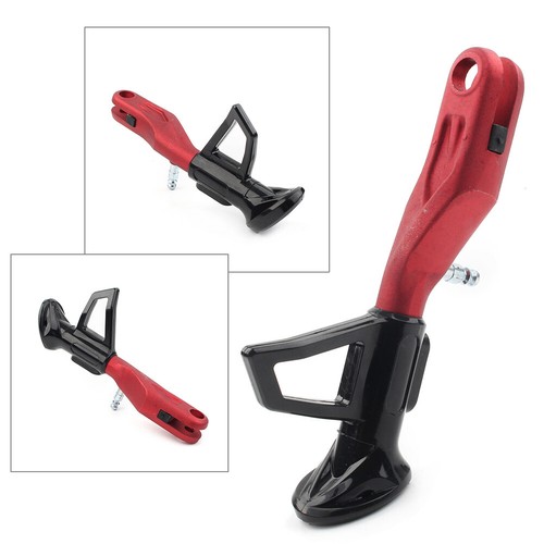CNC Aluminum Adjustable 18-21CM Motorcycle Kickstand Foot Support Side ...