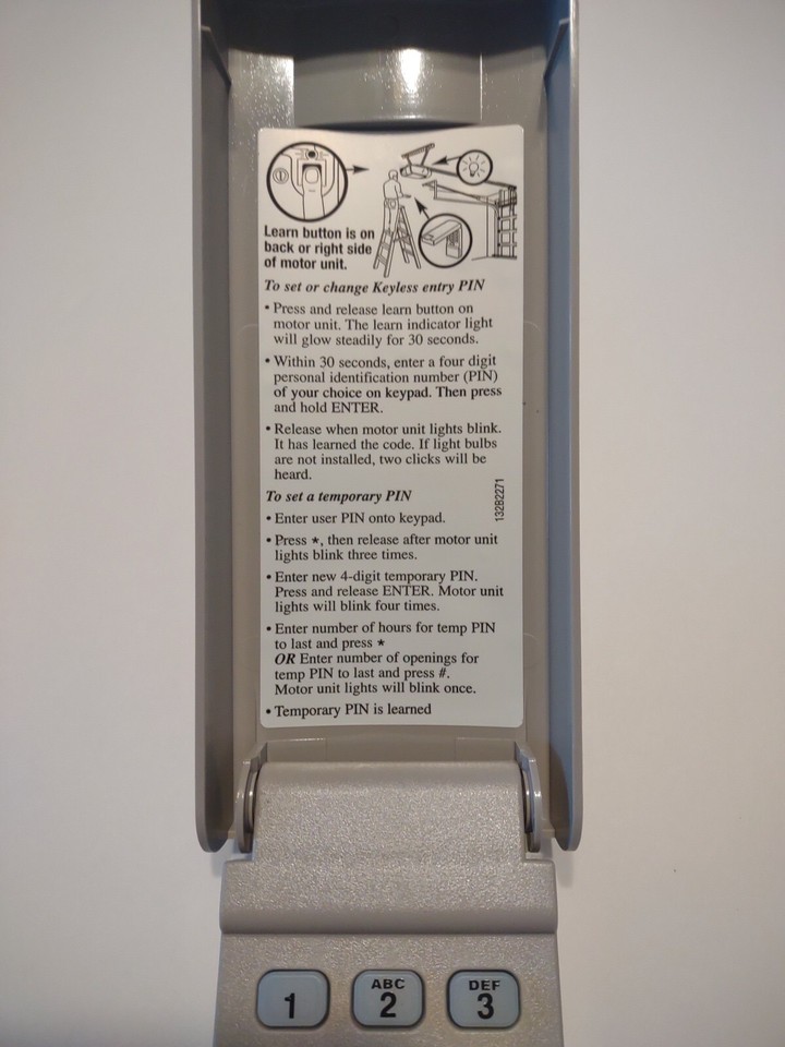 *GENUINE LIFTMASTER BRAND* LiftMaster 376LM Wireless Keypad FREE ...