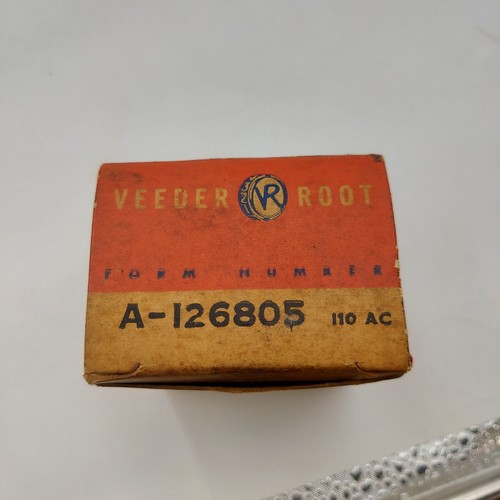 VEEDER ROOT Vintage Counter A - 126805 110 AC NOS New Old Stock | eBay