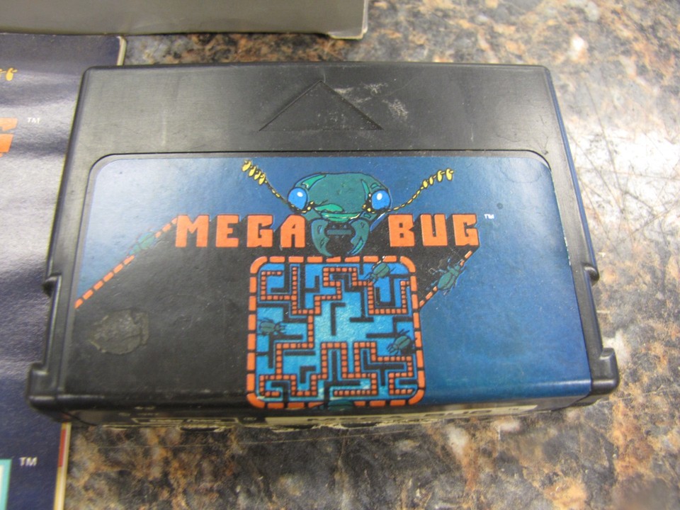 RadioShack TRS-80 Mega Bug Cartridge Game Cat No. 26-3076, w/ Manual ...