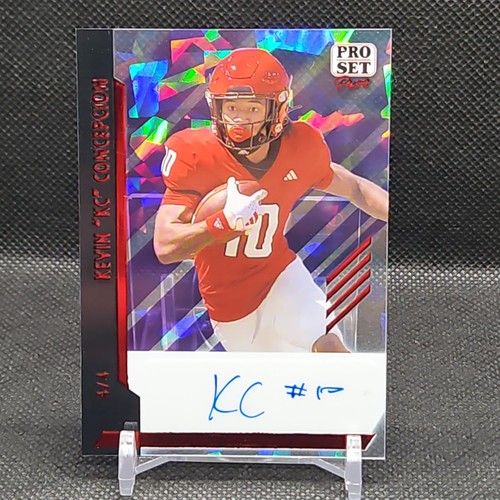 2024 Leaf Pro Set Pure Kevin “KC” Conception Auto Red Crystal #BA-KC1 4 ...