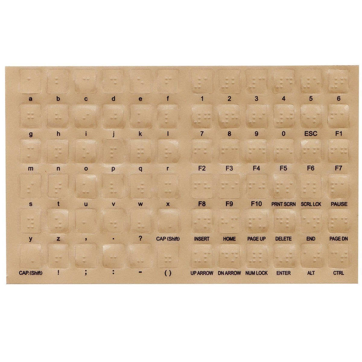 Braille Keyboard Braille Keyboard | IncPart Services Ltd