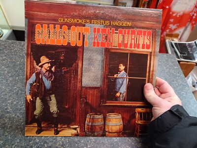 Gunsmokes Festus Haggen Calls Out Ken Curtis Dot Records LP Stereo | eBay