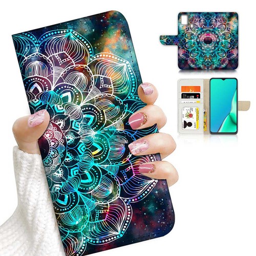 ( For Telstra Essential Pro 3 ) Flip Case Cover AJ23761 Mandala ...