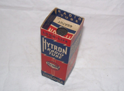 NOS Hytron 6SA7GT radio tube in original sealed box,6SA7 | eBay