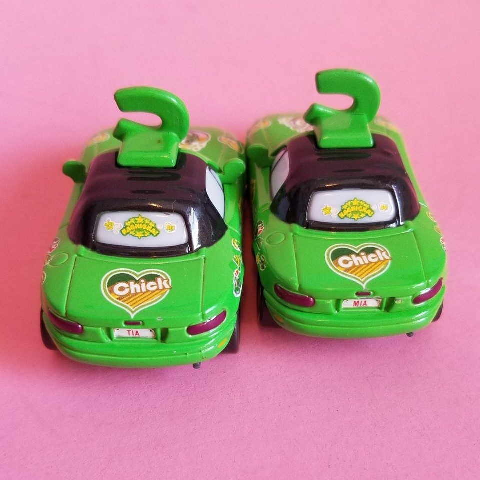 Disney Pixar Cars Chick Hicks Fan Mia Tia Diecast | eBay
