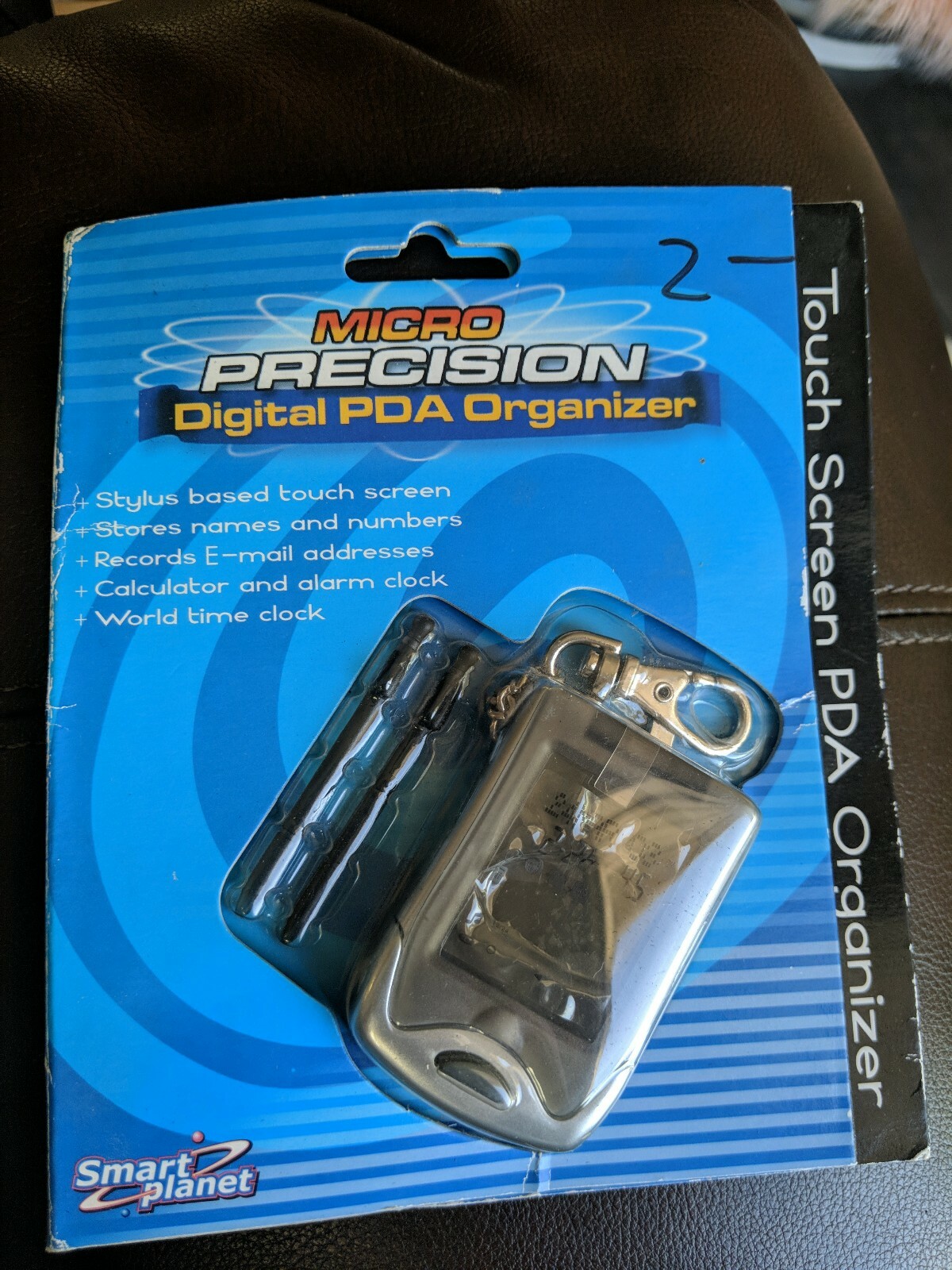 Micro Precision Touch Screen PDA Organizer Blue New Sealed Old Stock AS ...