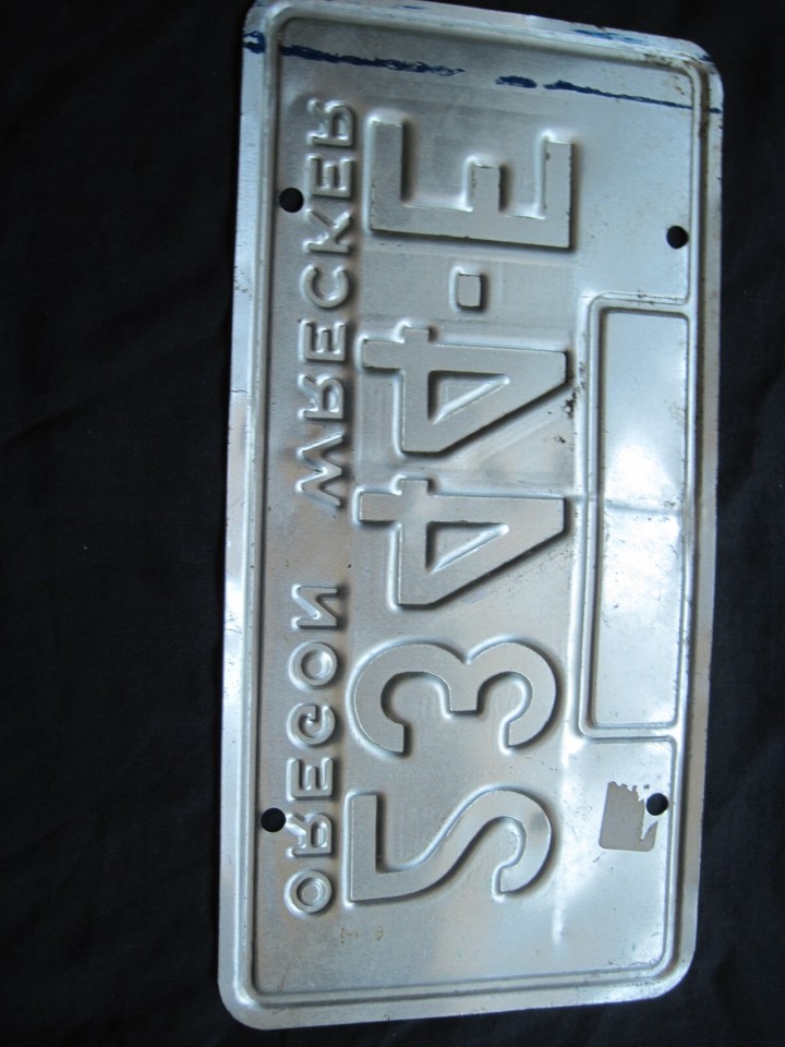 1965 oregon wrecker license plate | eBay