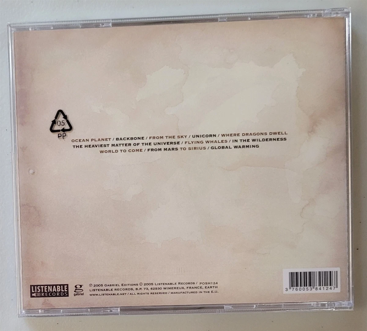 From Mars To Sirius Album