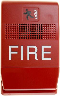 EST EDWARDS G1RF-C GENESIS CHIME, INDOOR, FIRE ALARM, 24VDC, RED | eBay