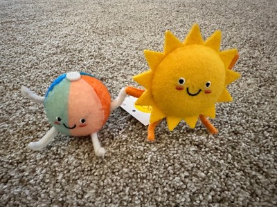 2024 Target Sun Squad Summer Felt Duo Beach Ball Sun NWT Spritz | eBay