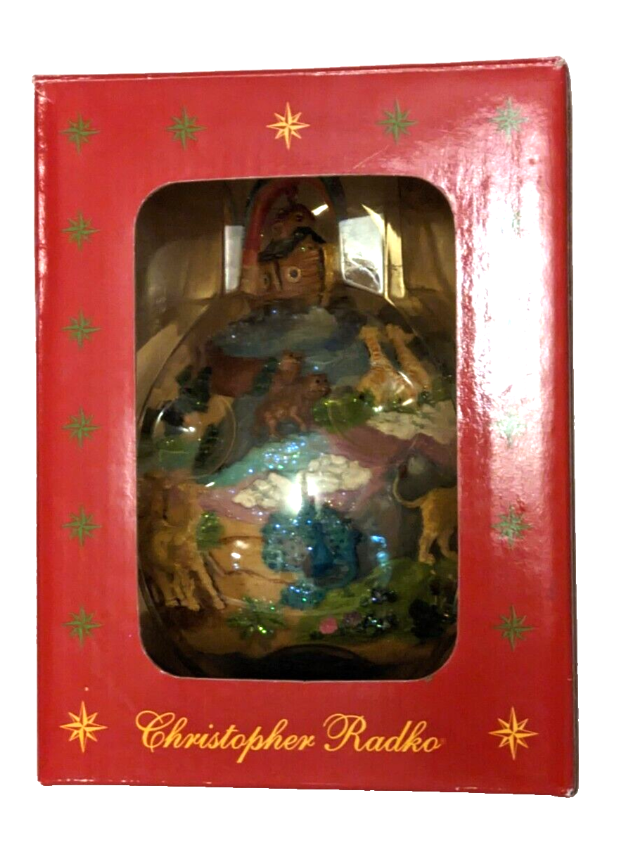Christopher Radko Ornament 40 Days & 40 Nights AS IS in Original Box ...