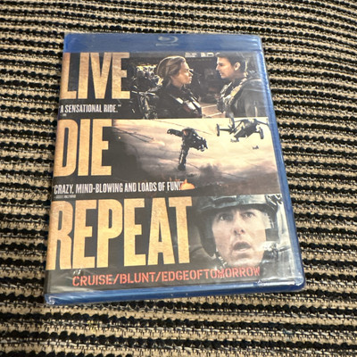 Live Die Repeat: Edge of Tomorrow (Blu-ray, 2014) 883929386819| eBay