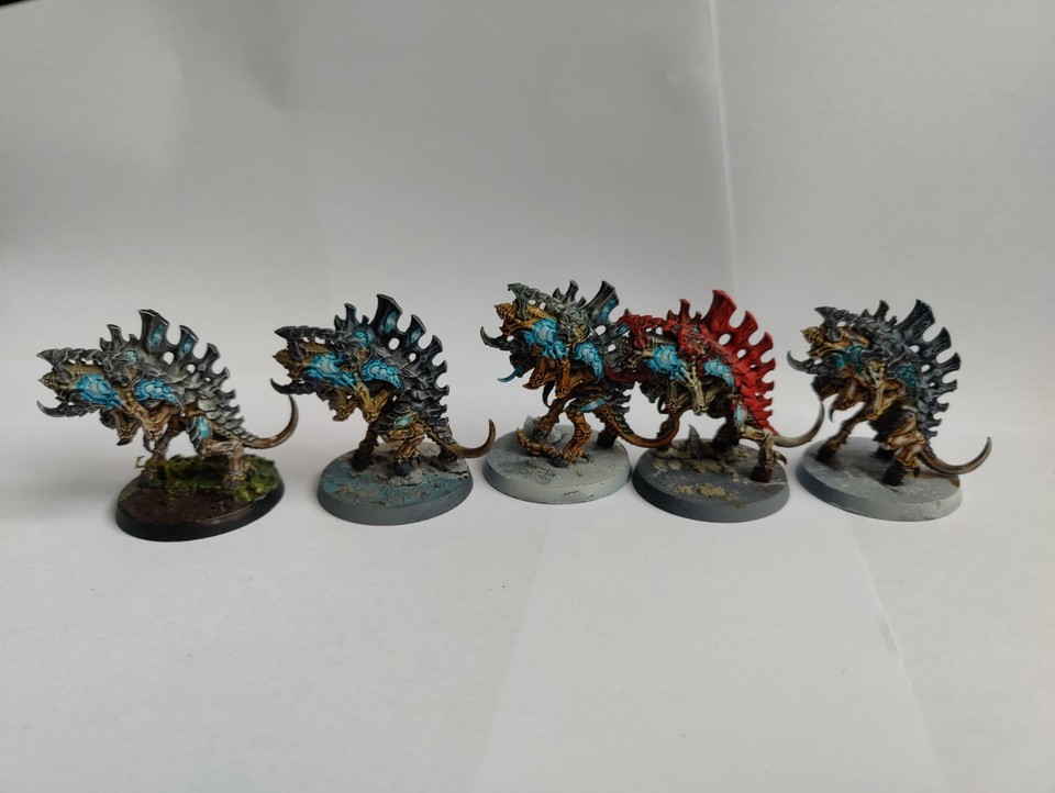 Barbagaunts - Tyranids - Painted - Warhammer 40K Games Workshop C6815 ...