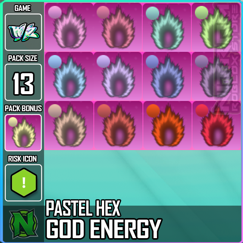 World Zero WZ - 13 PACK - PASTEL HEX - GOD ENERGY - PACKBONUS: SAND ...