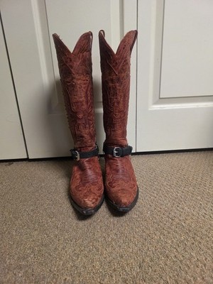 Corral Brand Western Boots with reddish-brown leather, Size 11 | eBay