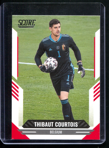 Thibaut Courtois 2020-21 Score Soccer Panini Base Sports Card #20 | eBay