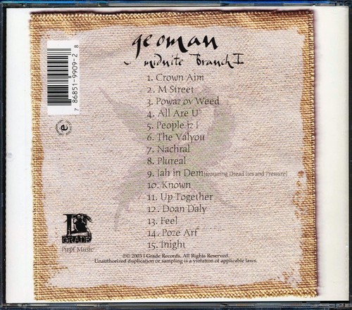 CD Midnite - Geoman (Midnite Branch 1) | eBay