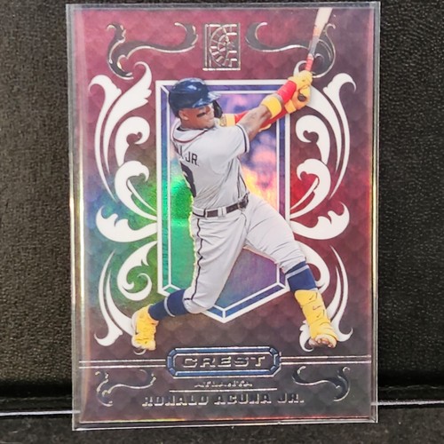 Ronald Acuna Jr 2022 Panini Capstone Crest | eBay