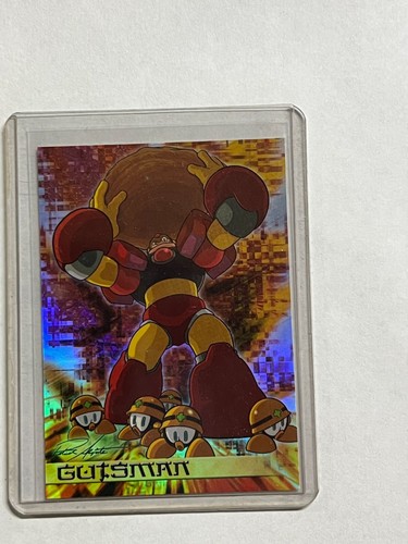 gutsman c5 card Mega Man Patrick Spazlante Rare Card | eBay
