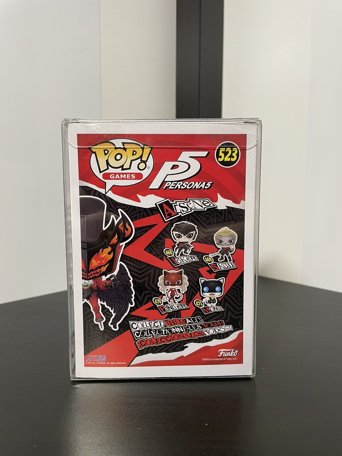 NEW - Funko POP! Games #523 Persona 5 Arsene Gamestop Exclusive Vinyl ...