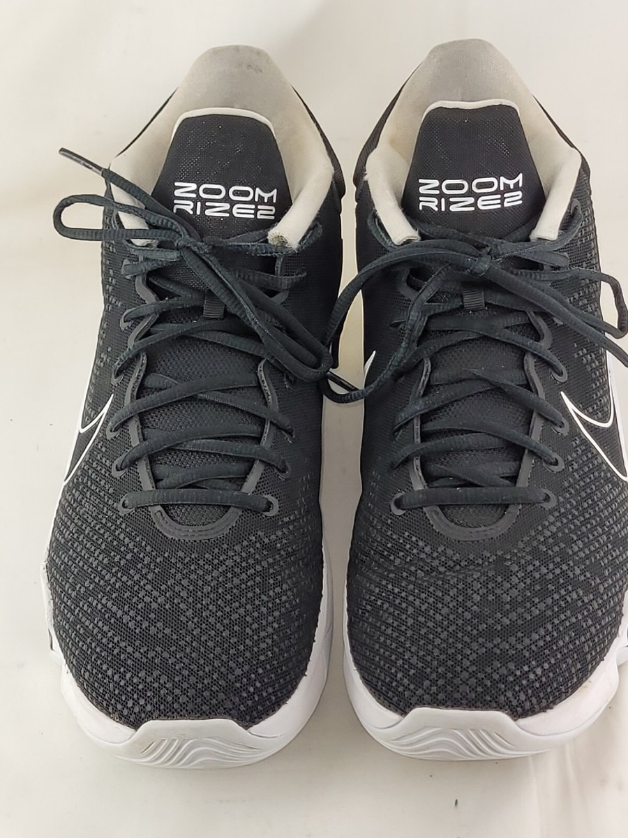 Nike Mens Zoom Rize 2 TB Size 14 CZ5023-001 Black Basketball Nike Mens Zoom Rize 2 TB Size 14 CZ5023-001 Black Basketball