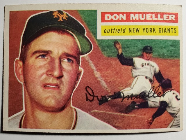 1956 Topps - #241 Don Mueller for sale online | eBay