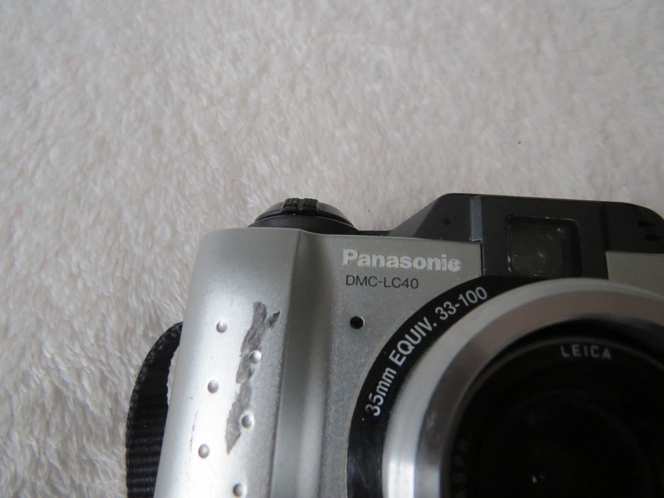 Panasonic Lumix DMC-LC40 Digital Camera 3.9MP Untested. | eBay
