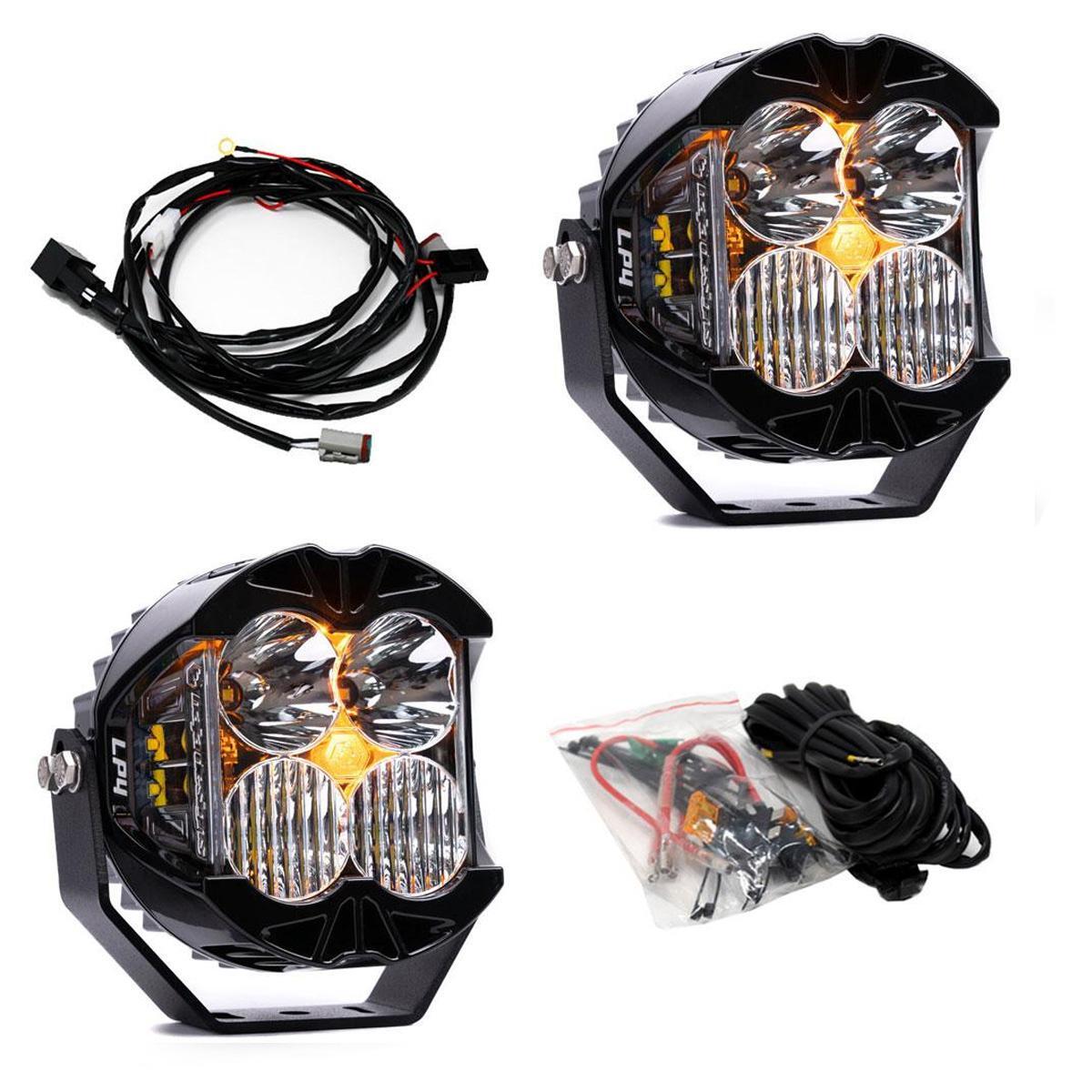 Baja Designs® LP4 Pro 5-inch LED Off-Road Lights Driving/Combo White ...