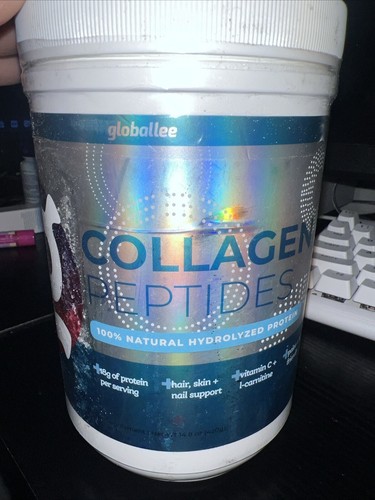Globallee Collagen Peptides 100% Natural Hydrolyzed Protein 14.8 oz NEW Exp 6/27 | eBay