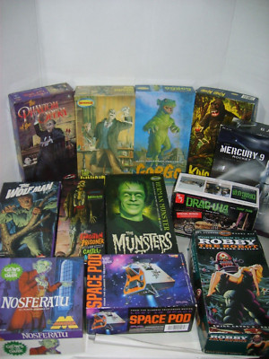 Aurora Re-Issue Polar Lights Monster Model Kit BOX PARTS INST (NO KITS ...