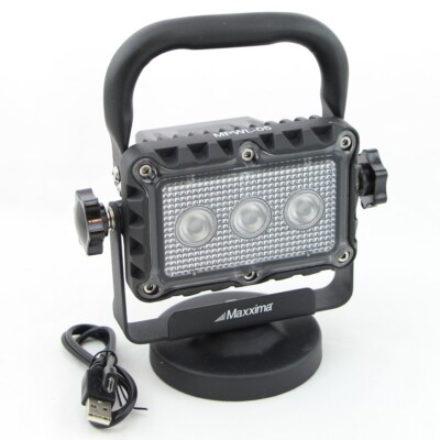 Work Light Flood Pattern Adjustable Base Rechargeable - 600 Lumens 3 ...