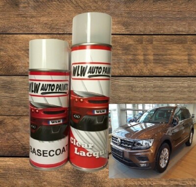 For Volkswagen Tiguan 2016-ALL Colours Stone Chip Scratch AEROSOL Spray ...