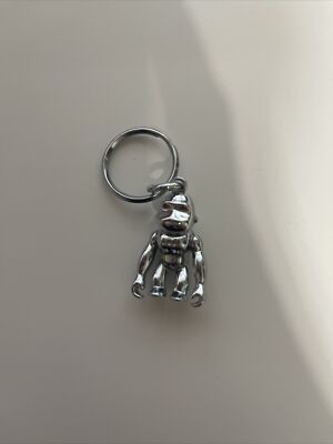 NWOT KIPLING Silver Metal Monkey Key Chain Ring Bag Charm Fob (m1) | eBay