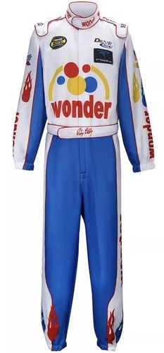 Ricky Bobby Talladega Race Car Driver Halloween Cosplay Costume Size S ...