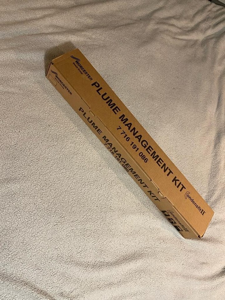 Worcester Bosch Boiler Plume Management Kit 60Mm 7716191086 | eBay