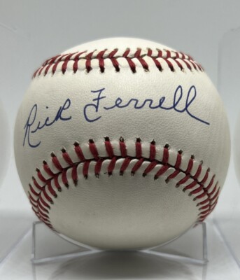 HOF Rick Ferrell Vintage OAL SIGNED AUTOGRAPHED BASEBALL | eBay