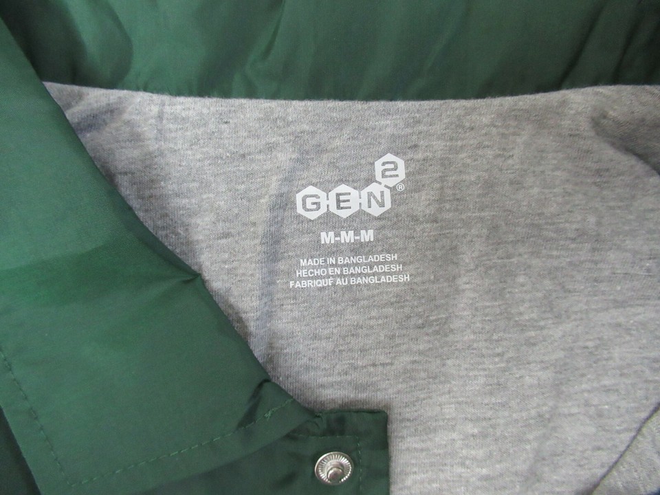 Gen2 Colorado State CSU Rams Green Lined Jacket Size Medium | eBay