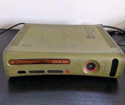 Xbox 360 - Green Console Halo 3 Special Edition Console Red Ringed No ...