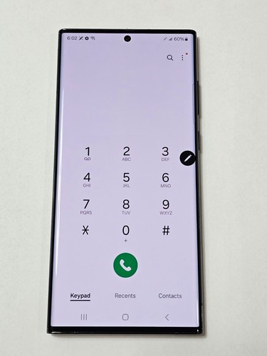 Samsung Galaxy S22 Ultra S908U Screen AMOLED Black OEM Original USED ...