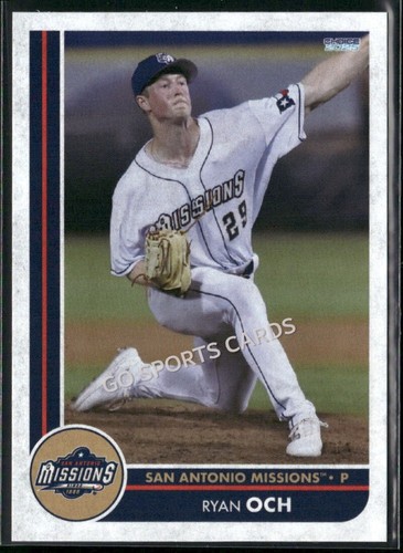 2025 San Antonio Missions Ryan Och RC Rookie Padres Minor League | eBay
