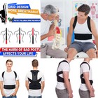Lightweight and Breathable Back Support and Scoliosis Back Brace for ...