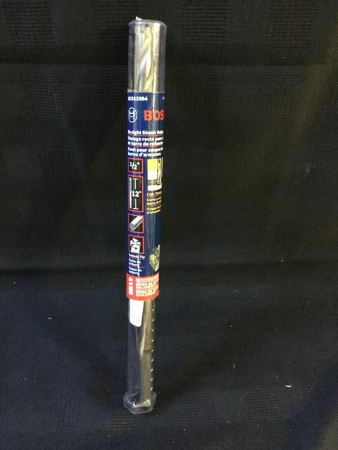 Bosch RCSS2084 1/2 X 12 Straight Rotary Rebar Cutter Drill Bit 1st CLS ...