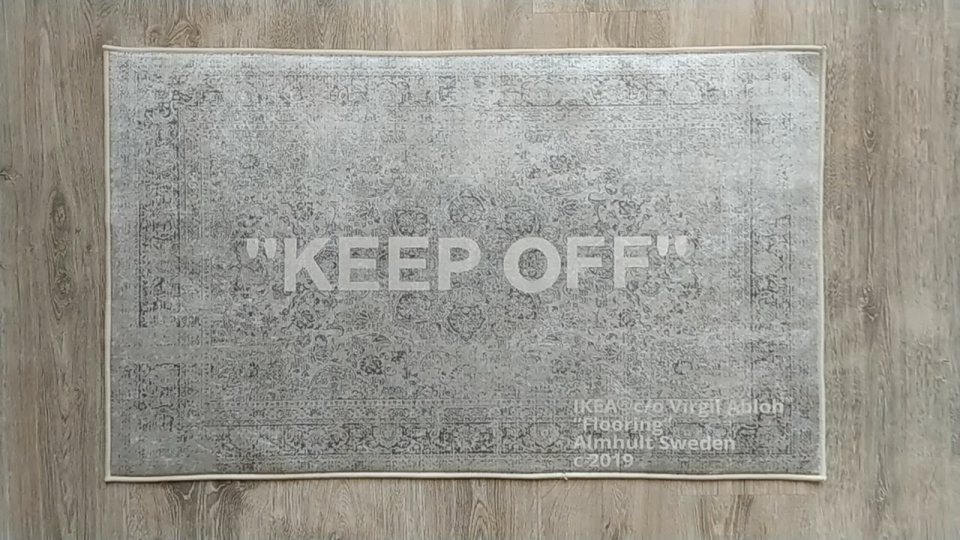 Off White Keep Off, Off Rug, Keep Off Rugs, Keep, Off White, DecorRug ...