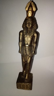 1X EGYPTIAN STATUE PHAROES MUMMY CLEOPATRA GODS PYRAMIDS TUTANKHAMUN ...