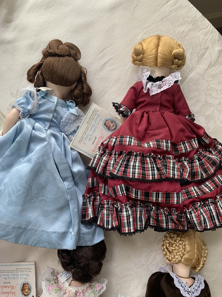 set of 5 Madame Alexander 1970s First Ladies dolls 14" w boxes | eBay